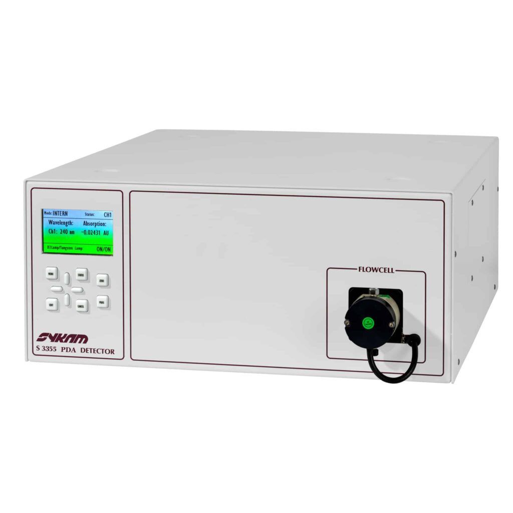 S 3355 UV/Vis Photo Diode Array Detector - Sykam Chromatography