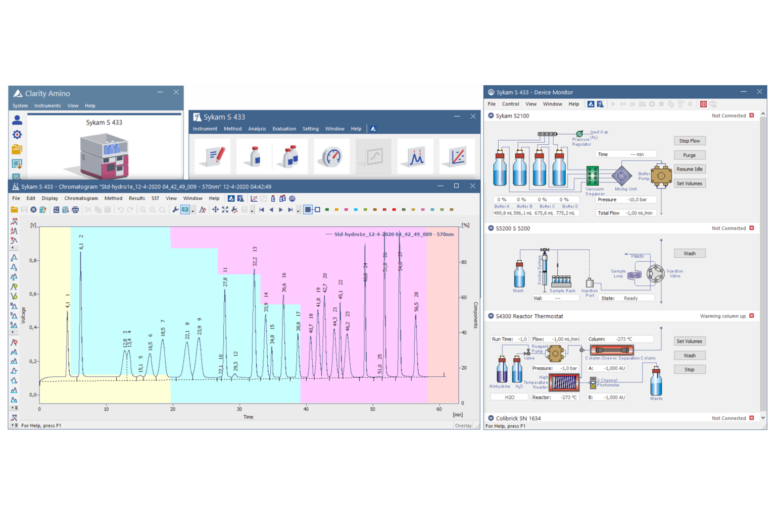 Clarity Chromatography System Control & Data Handling - Sykam ...