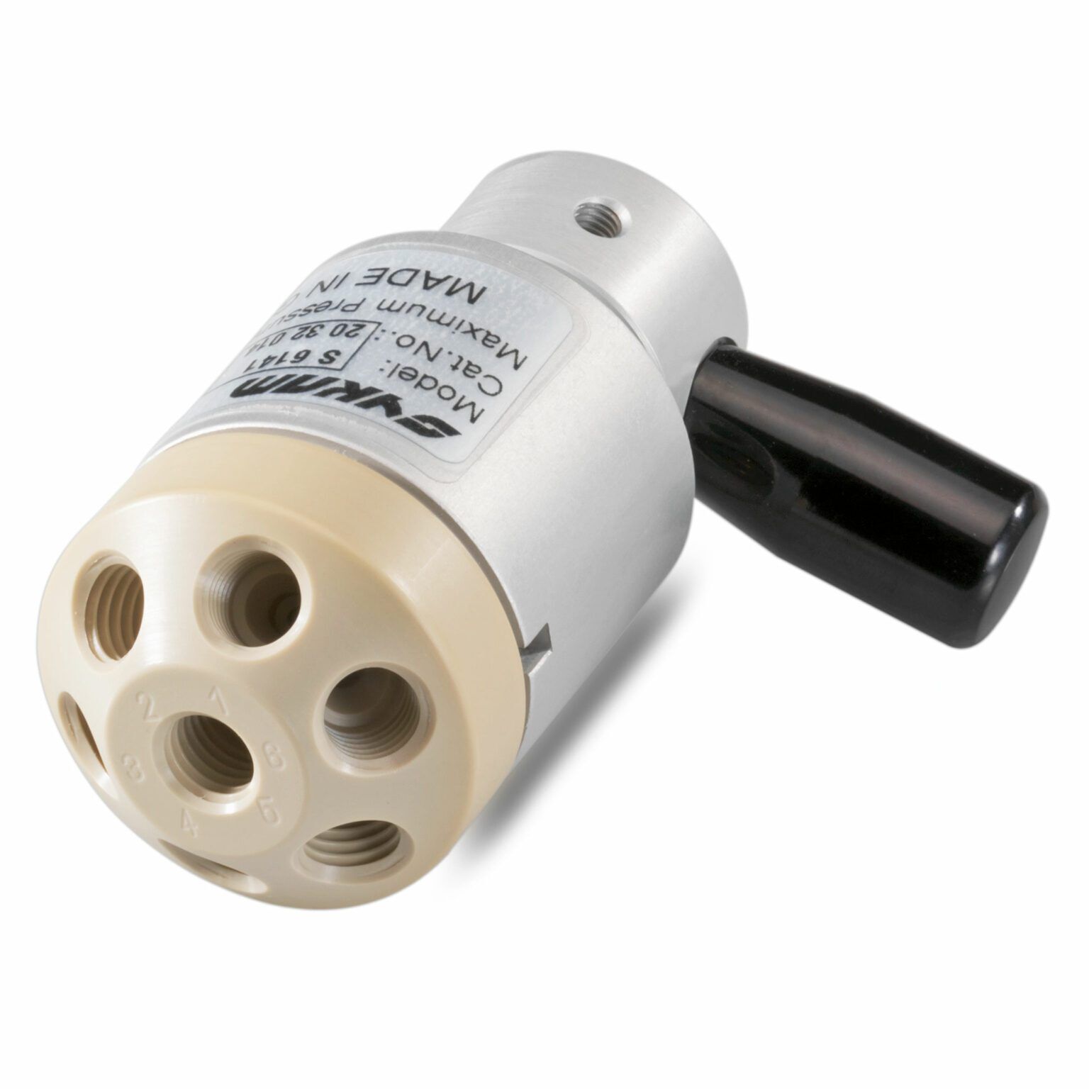 S 6041 1x6-Way Preparative HPLC Valve - Sykam Chromatography